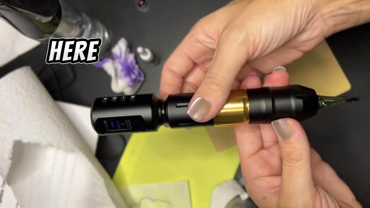 Beginner Tattoo Gun Kit 2025 🎨 | EFFEER Wireless Tattoo Pen Review & Demo