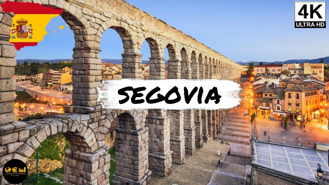 🇪🇸 SEGOVIA | SPAIN | 4K | Walking Tour | Historic City Center + Alcázar of Segovia