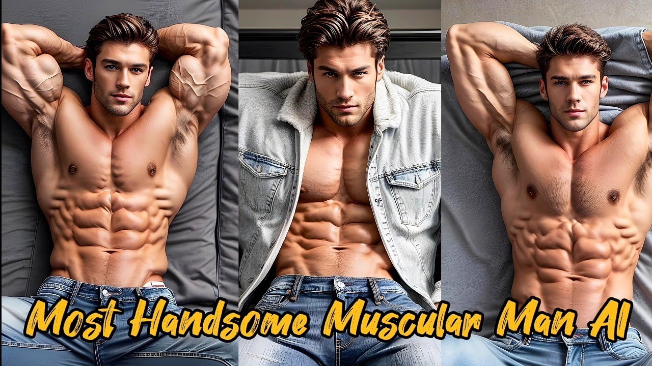 AI Muscle Art | Most Handsome & Musuclar Man | AI Lookbook