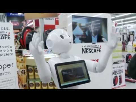 Humanoid Robot Lands Job As Salesman Selling Coffee In Japan