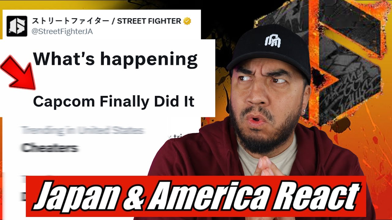 Japan and American FGC  React to Capcoms Huge SF6 Announcement!