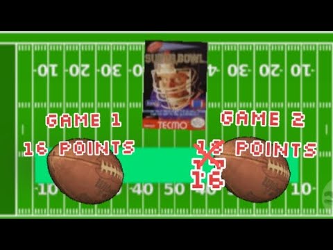 Tecmo Super Bowl - I have to score the same amount of points as the prior game "forgotT" #episode185