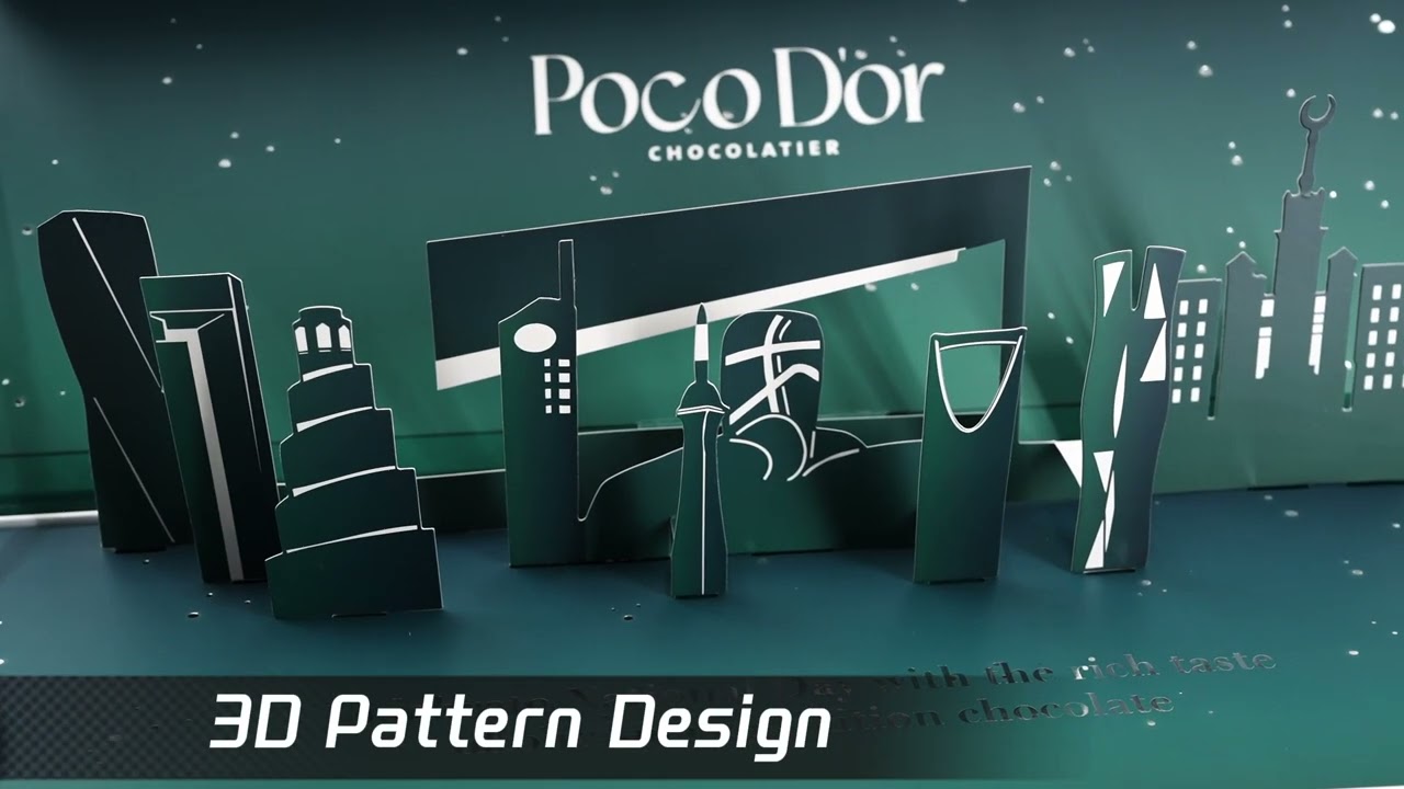 3D Pop-Up Gift Box | Luxury Custom Packaging with Interactive Design