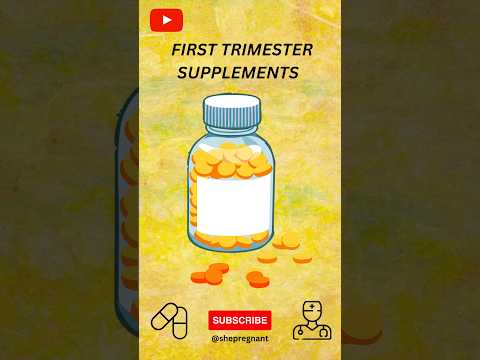 First trimester supplements#shorts#pregnancy week by week