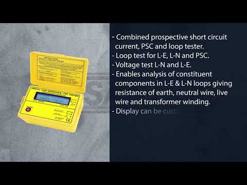 BESANTEK BST-LT02 Digital Loop/PSC/Earth Tester