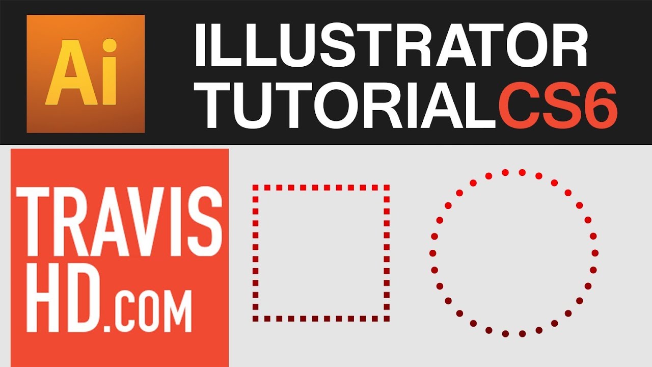 Adobe Illustrator CS6 Stroke Tutorial