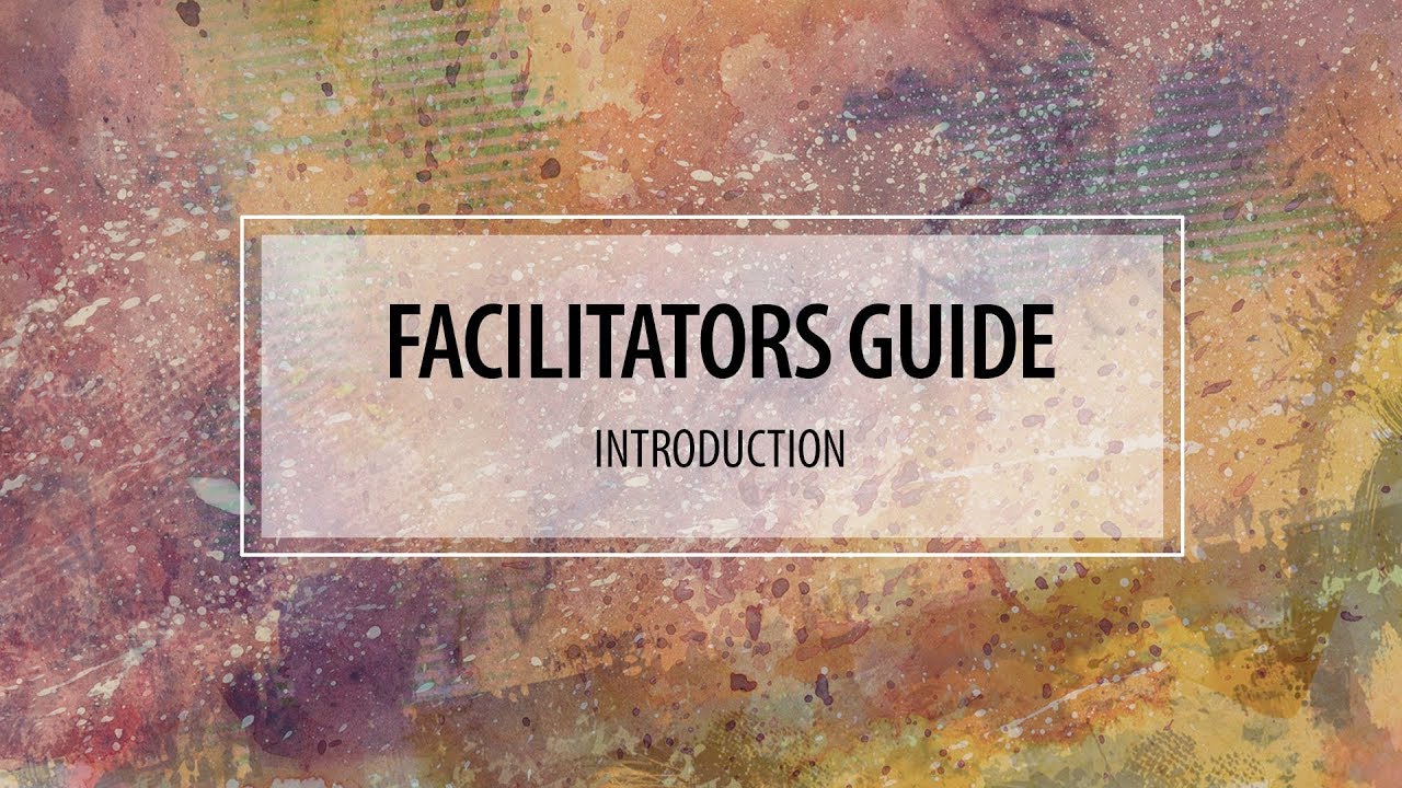 Facilitators guide: introduction