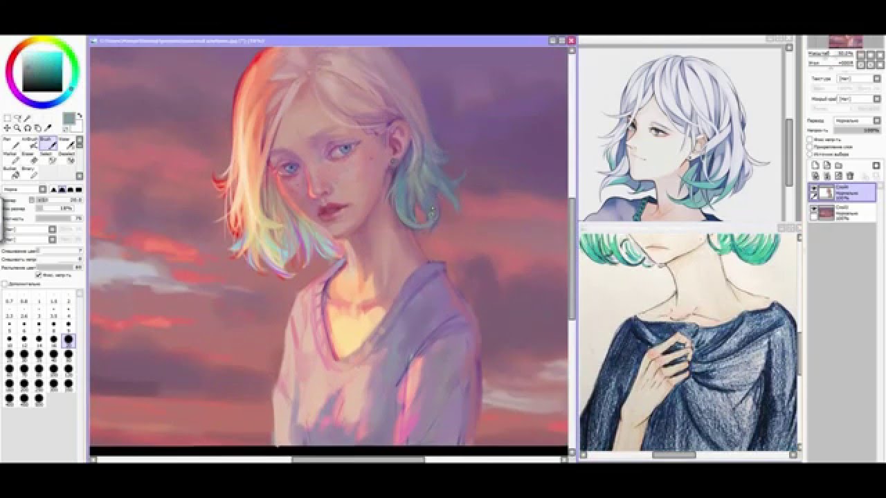 Speedpaint (Paint Tool SAI)  Albino