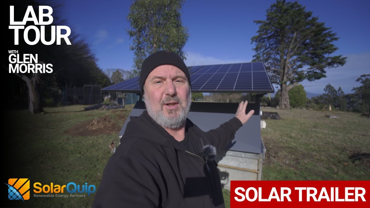 940W Solar Powered Trailer