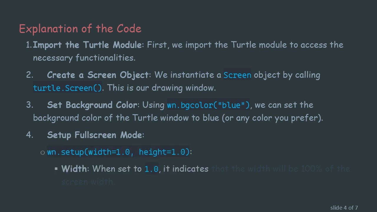 How to Automatically Set Your Turtle Window to Fullscreen with Python
