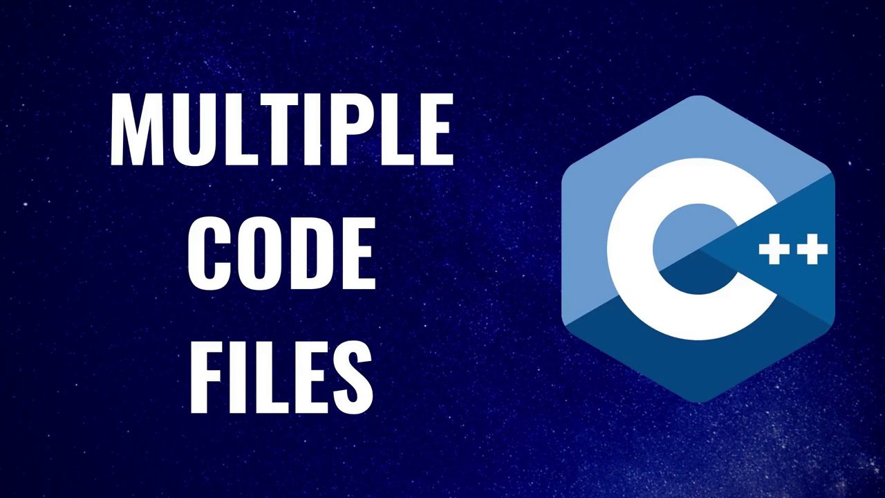 Working with Multiple Code Files - Beginner C++ Tutorials