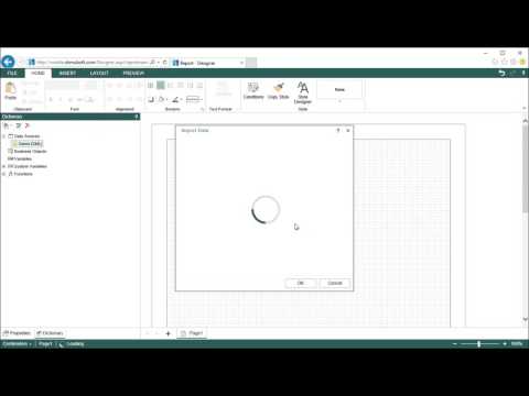 Web Reporting Tool: Creating Data Source in Web Designer - [Shot on version 2016.1]