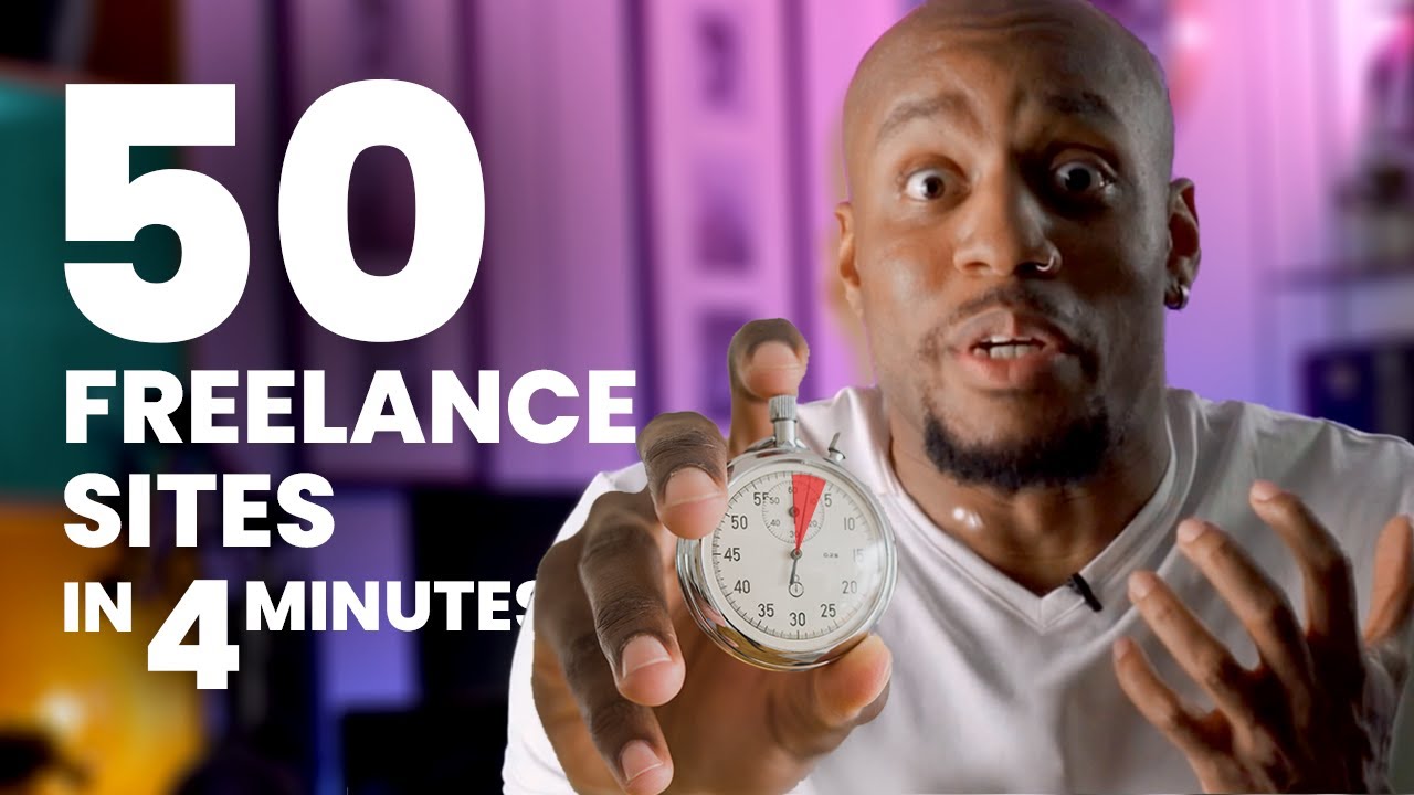 50 Freelance Job Sites in 4 Minutes