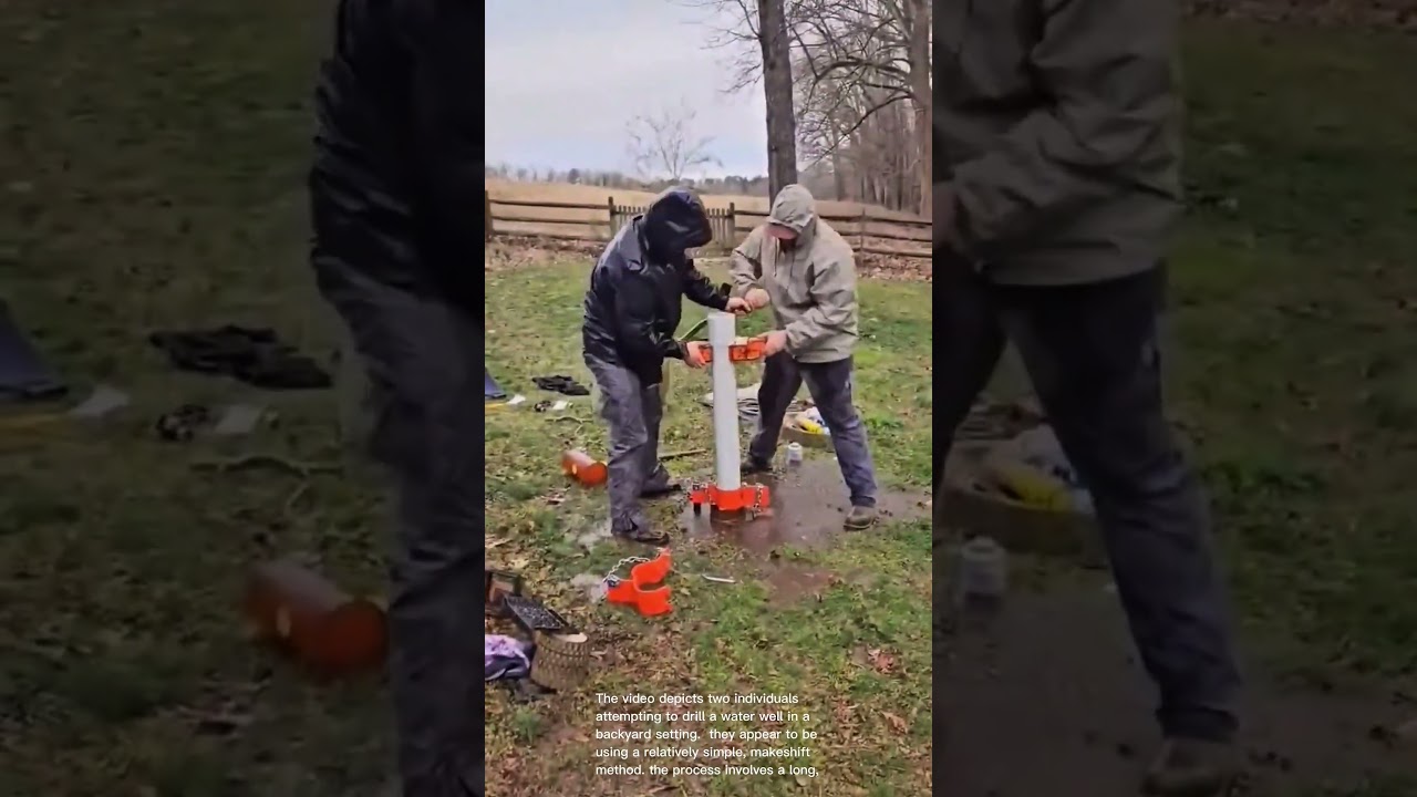 DIY Water Well Drilling: A Backyard Project