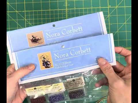 Best selling Cros Stitch patterns and embellishment packs back in stock at Cobweb Corner
