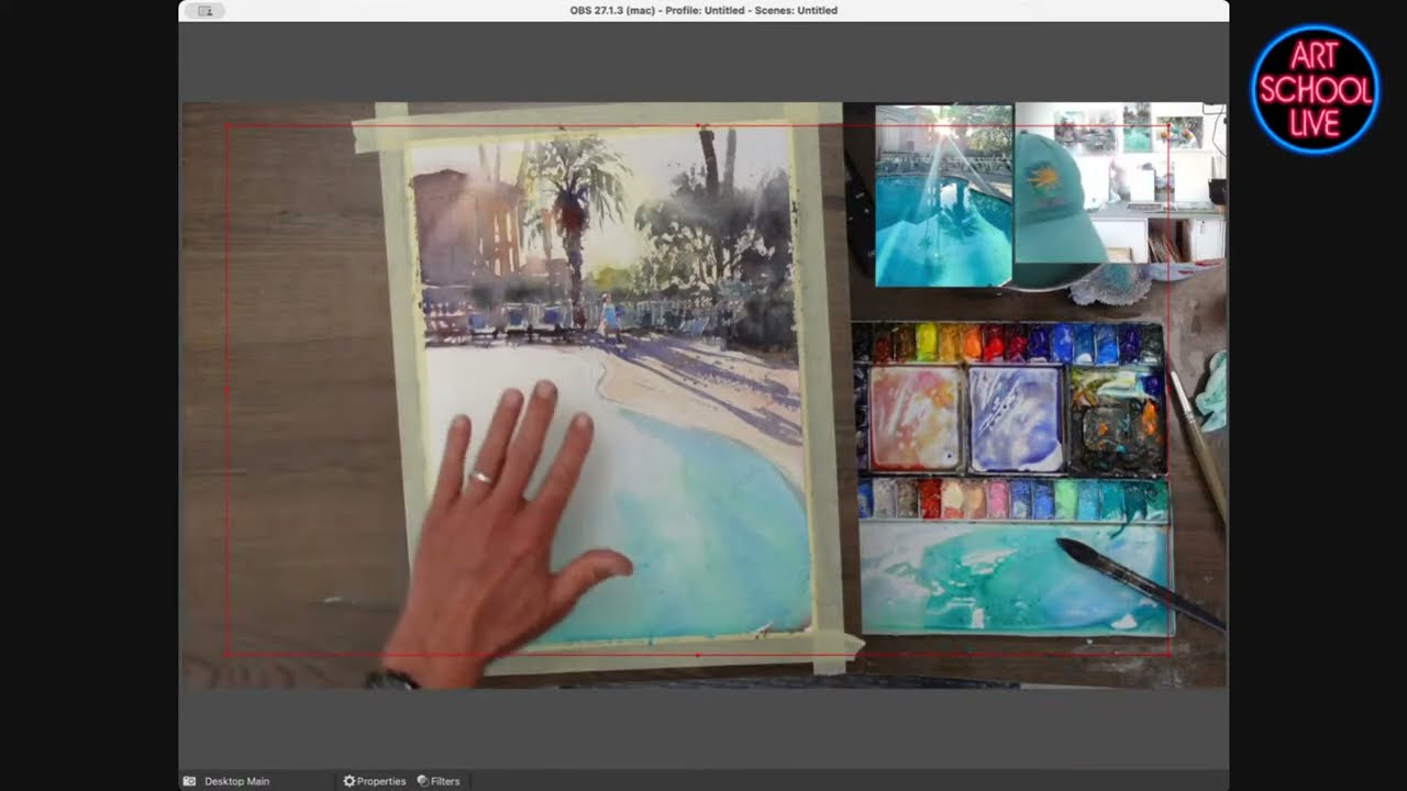 Capturing Light and Reflection in a Pool with Geoff Allen