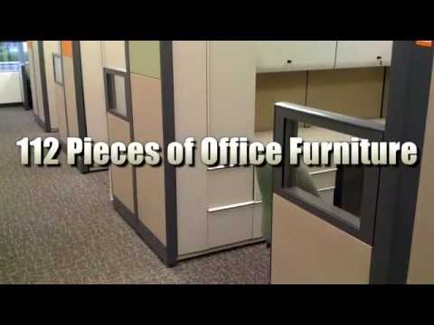 112 Pieces of Office Furniture, Cubicals, Filing Cabinets and More on GovLiquidation.com