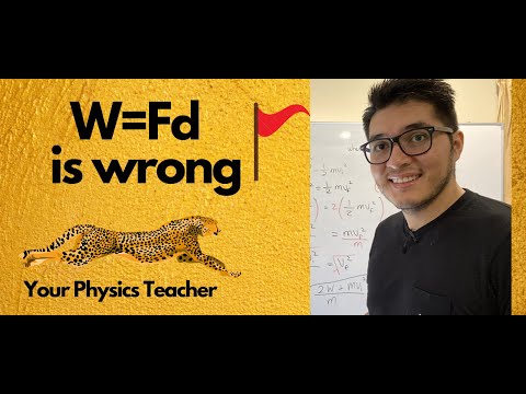 WORK FORMULA: How to calculate the transfer of energy in Grade 11 Physics SPH3U Work and Energy