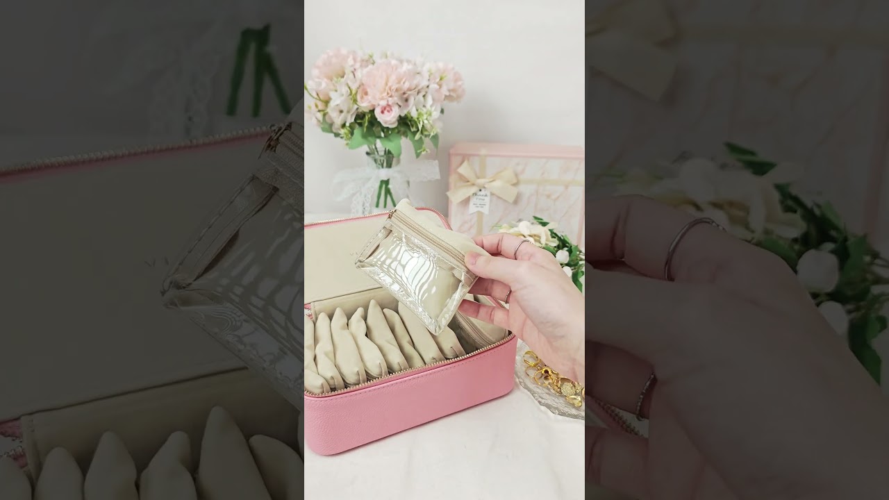 Mother's Day Gift Idea - VLANDO travel jewelry organizer  #unboxing #jewelrybox  #mothersdaygift