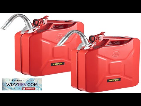 VEVOR Jerry Fuel Can 5.3 Gallon / 20 L Portable Jerry Gas Review