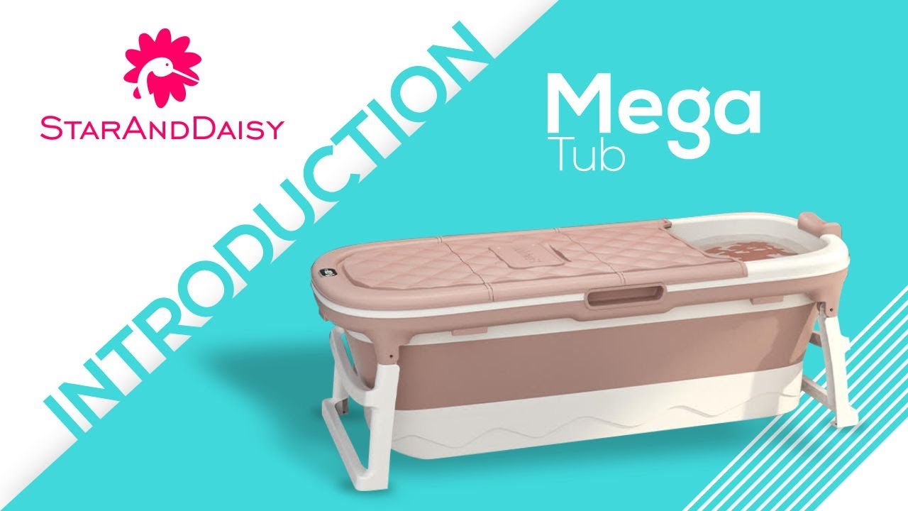 StarAndDaisy - Mega Bath Tub with Temperature Meter For Multifunctional Uses Mega bathtub