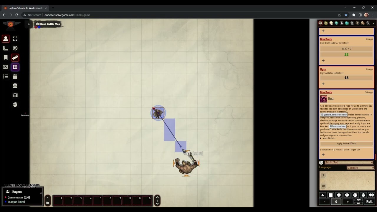 FoundryVTT Combat Target and Damage Recap