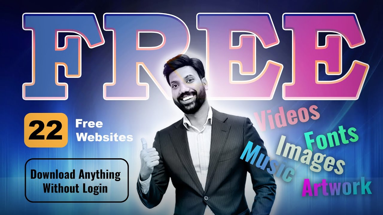 22 Best Website For Graphic Designer to Download FREE Videos, Images, Music, Fonts and Color Themes