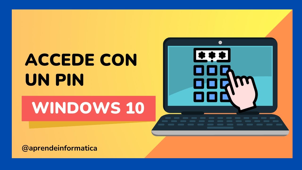 🟢Como CREAR un PIN en WINDOWS 10