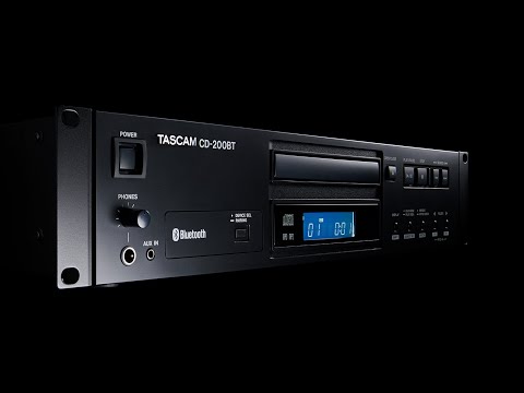 Tascam CD-200BT CD Player/ Bluetooth Receiver | Reverb
