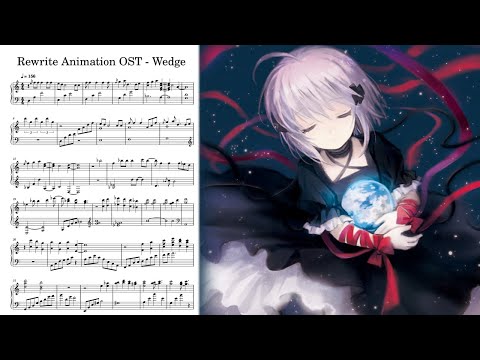 Steam Community :: Video :: Rewrite Animation OST - Wedge [Piano Solo ...