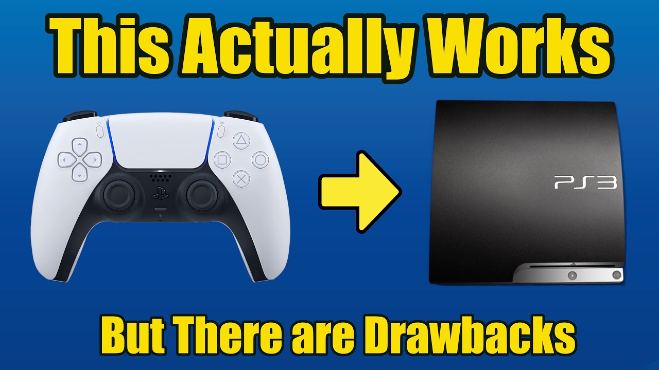 How to Pair a DualSense to a PS3 + The Drawbacks (Connect PS5 Controller Using Wired or Bluetooth)