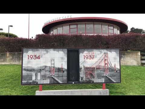 Majestic Golden Gate Bridge Holographic images