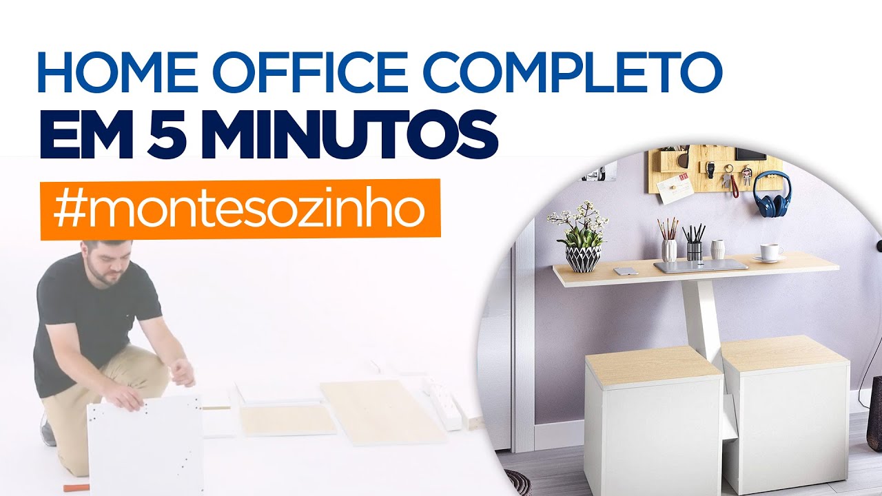 Como montar a Mesa Multiuso Tamanduá MadeiraMadeira