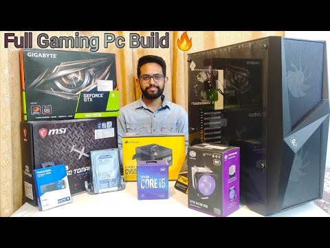 Full Gaming Pc Build 🔥 | i5 10400F | Gigabyte GTX 1660 Super | Msi Mag B460 Tomahawk | Gamers Guide