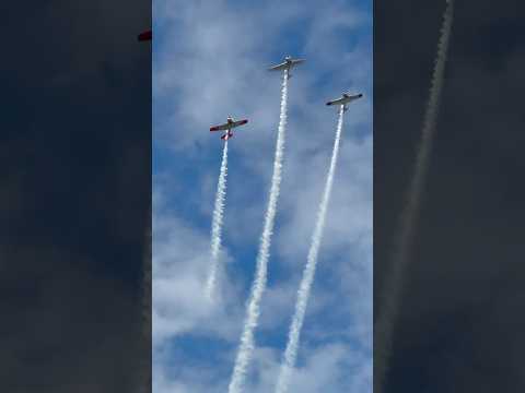 Airplane show @Go media stadium