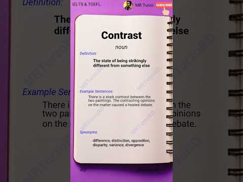 Contrast IELTS & TOEFL Vocabulary Daily