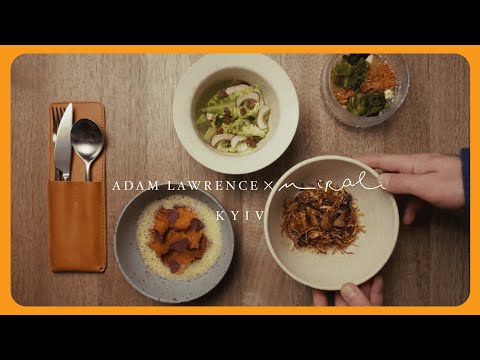 CHEF ADAM LAWRENCE FORAGES THE WORLD & PLATES IT AT ‘MIRALI’ RESTAURANT IN KYIV, UKRAINE