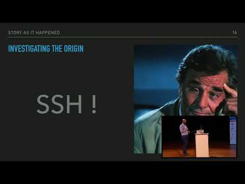The Day We've Been Hacked - Pascal Gloor (Quickline) - NLNOG 2018