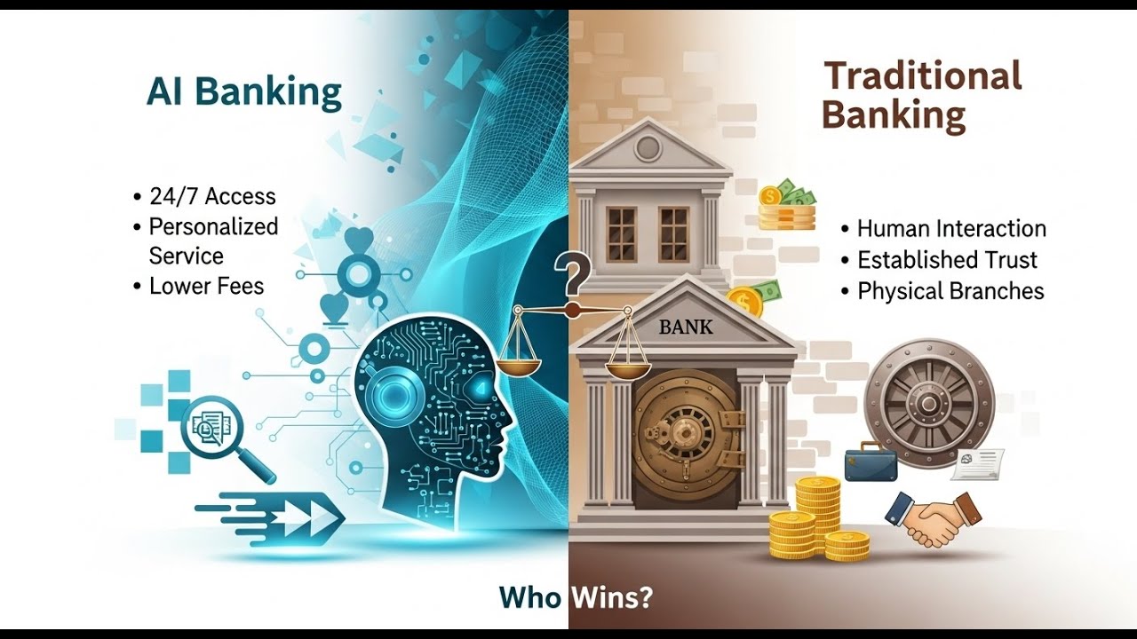 AI vs Traditional Banking – Who Wins? (Simple Explanation)