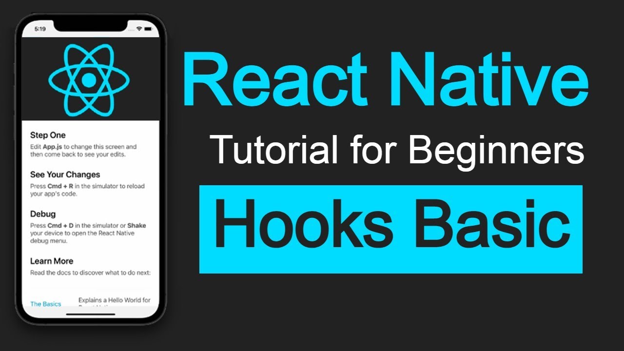 React Native tutorial #22 Hooks in React Native