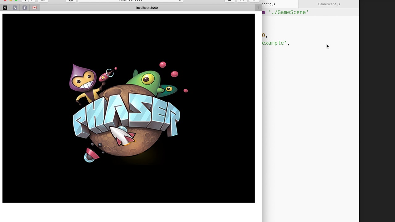 03 Phaser Scene import export