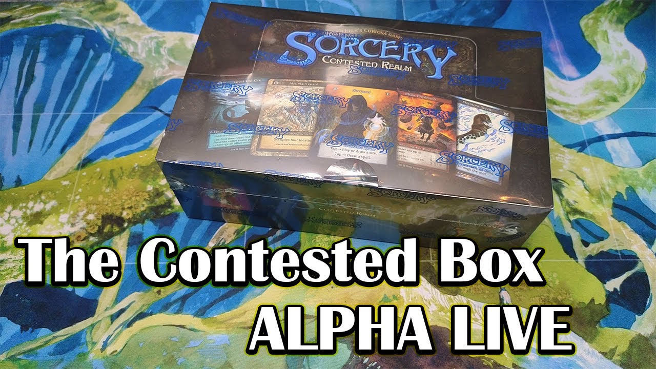 Sorcery ALPHA Box Opening - The Contested Box