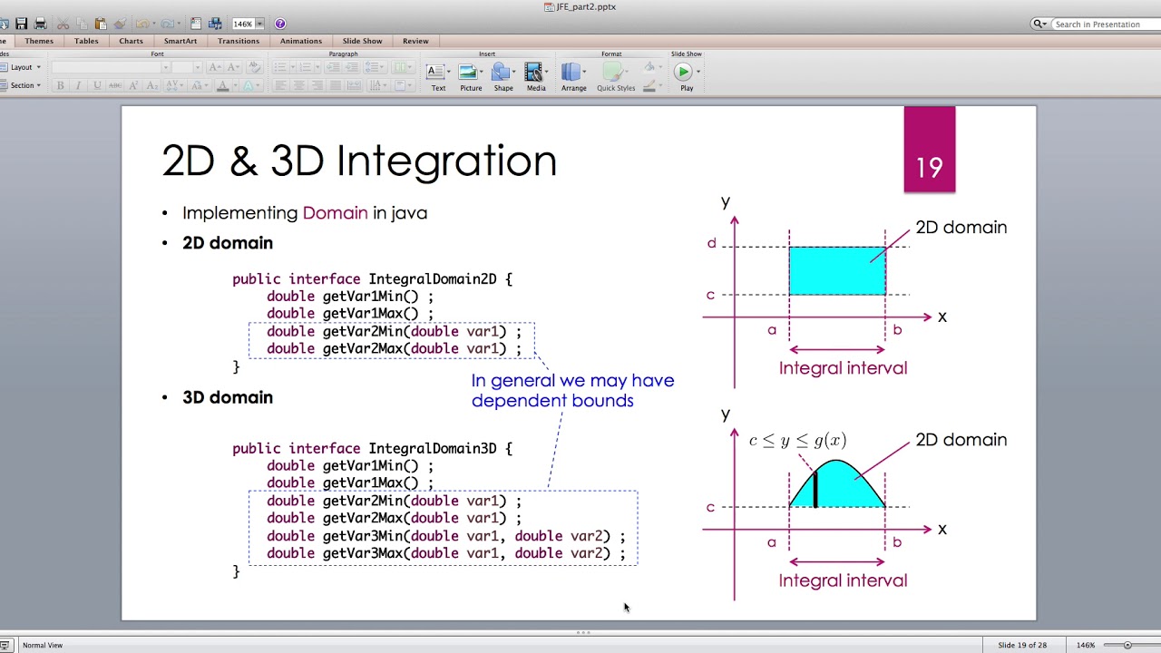 Java for Scientific Computing: Numerical Integration (2D, 3D) -- Part 8