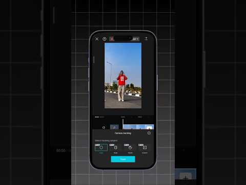 Camera tracking effect -capcut tutorial /#howto #howtoedit #capcut #tutorial