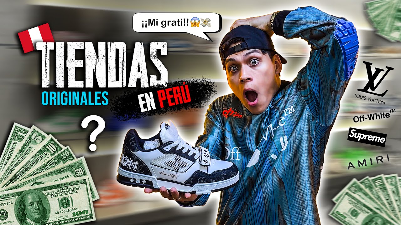 5 ORIGINAL SNEAKER STORES IN LIMA 🇵🇪 (JORDAN, NIKE, OFF WHITE, BALENCIAGA, AMIRI, RHUDE)
