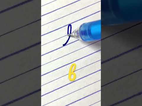 Learn to write cursive small letter b | Cursive Writing for beginner | Cursive handwriting Practice