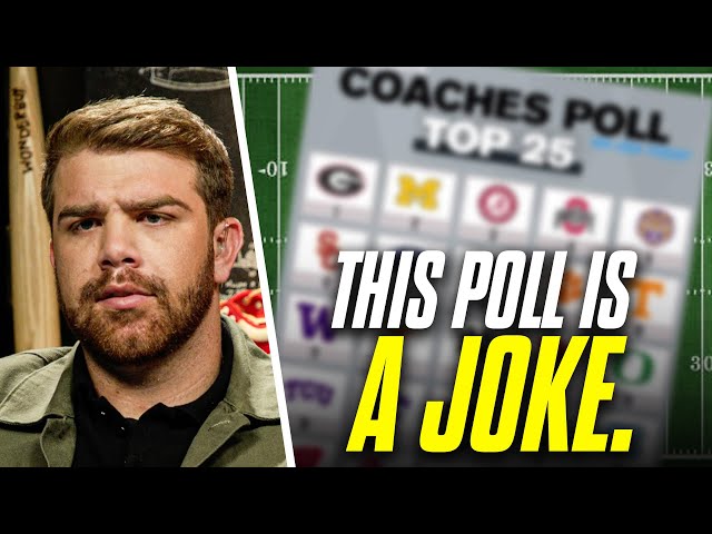 Jake Crain gives his take on Nick Saban's Alabama being ranked 3rd in ...