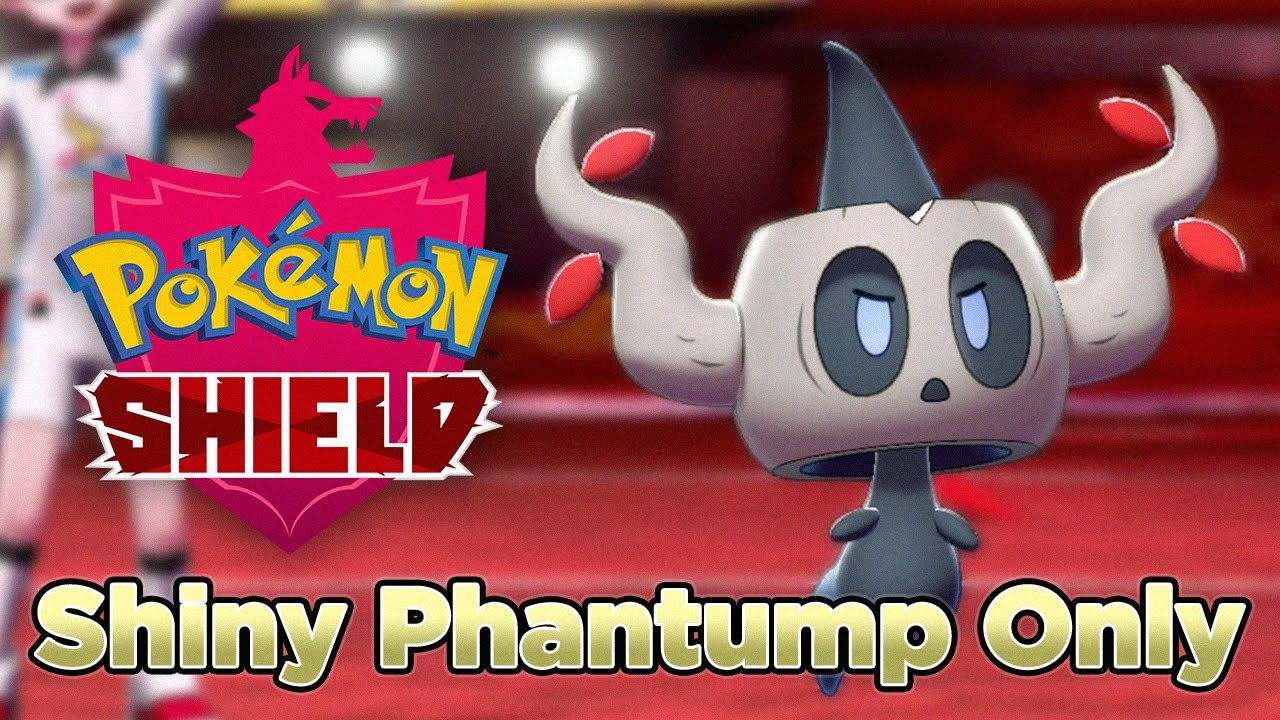 Pokémon Shield But I Can Only Use Shiny Phantump