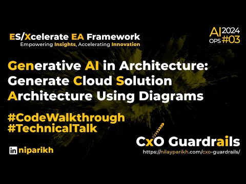 Generative AI in Architecture: Generate Cloud Solution Architecture Using Diagrams
