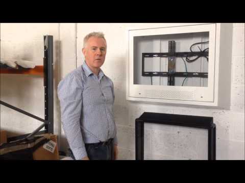 Sloped Top LCD TV Enclosures| Non Loop LCD TV Enclosure For Psychiatric and Jail Use